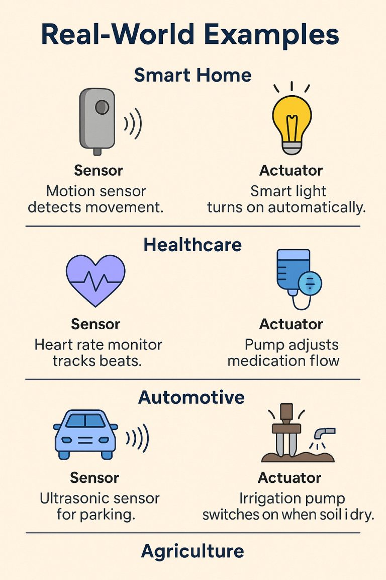 Difference Between Sensor and Actuator: Sensor vs Actuator 2025